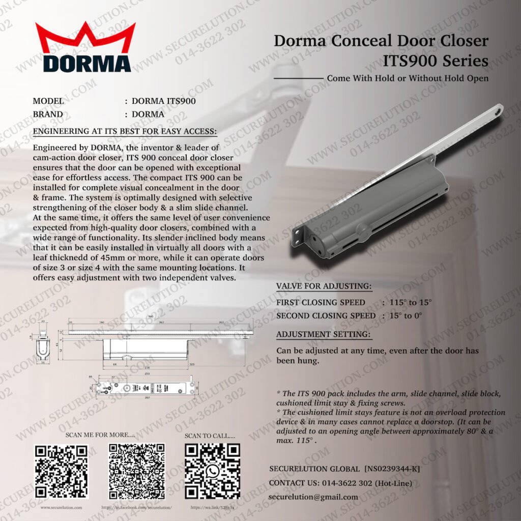 Securelution Global | Dorma Door Closer
