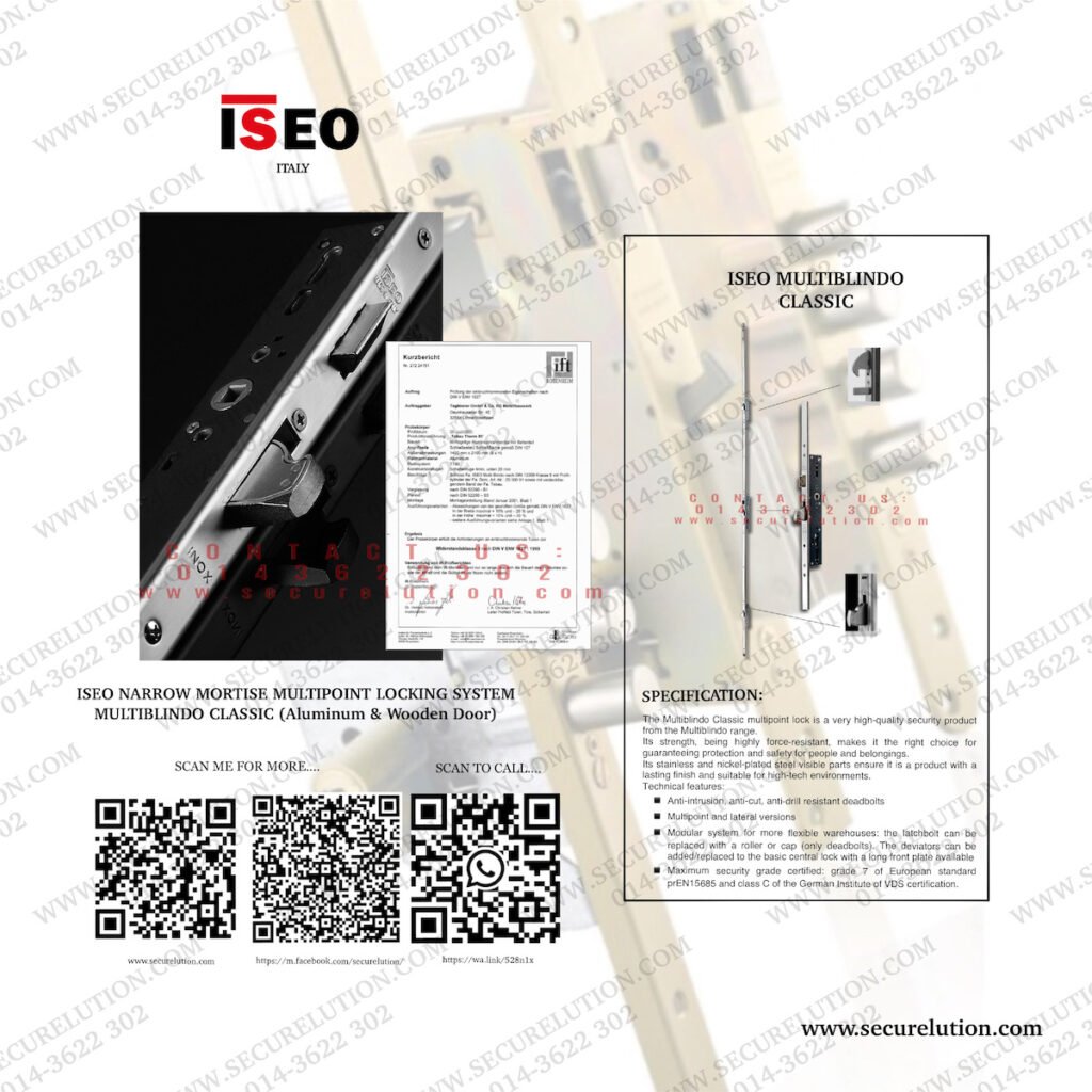 Securelution Global | ISEO Multiblindo Classic