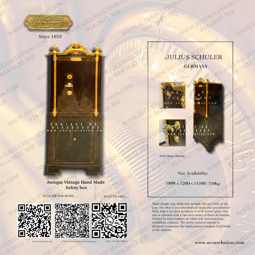 Securelution Global | Antique Vintage Hand Made Safety Box