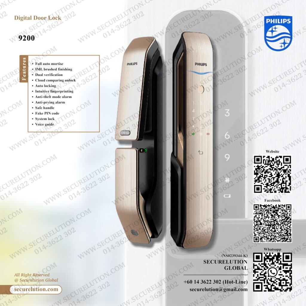 Securelution | PHILIPS-9200 Digital Lock